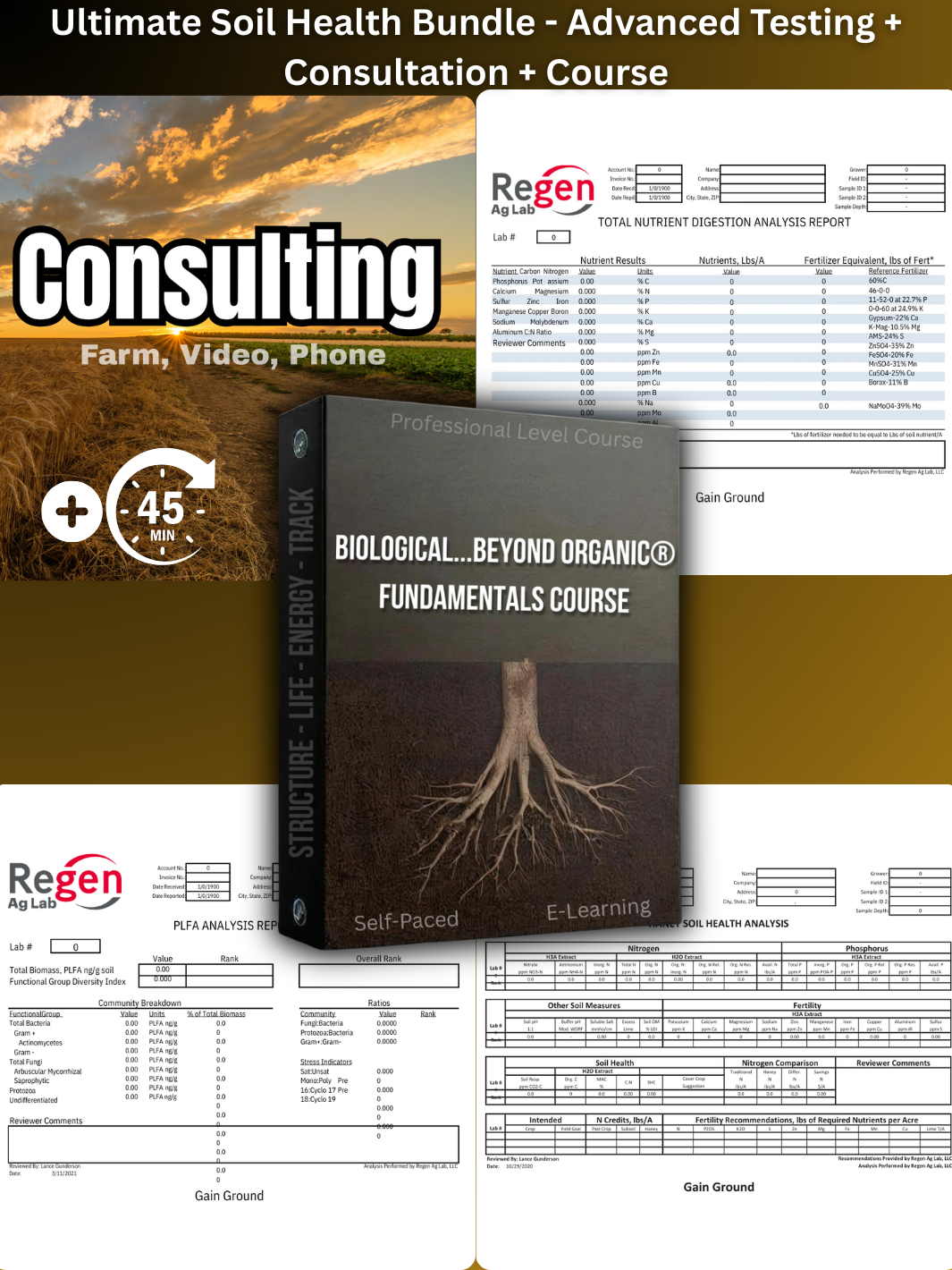 Ultimate Soil Health Bundle - Testing + Consultation + Course – Rocky ...