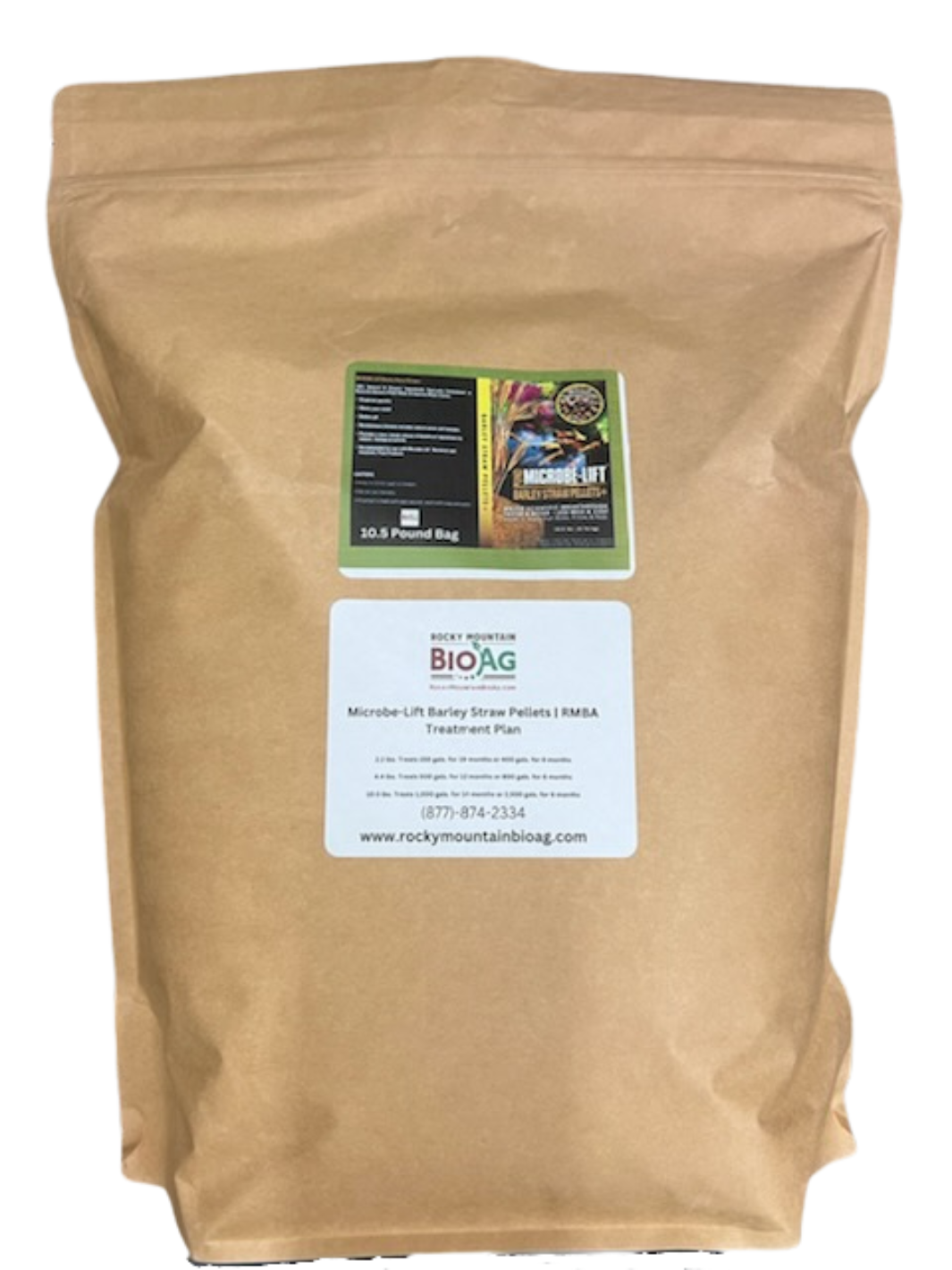Microbe-Lift Barley Straw Pellets – Algae Control & Water Clarifier ...